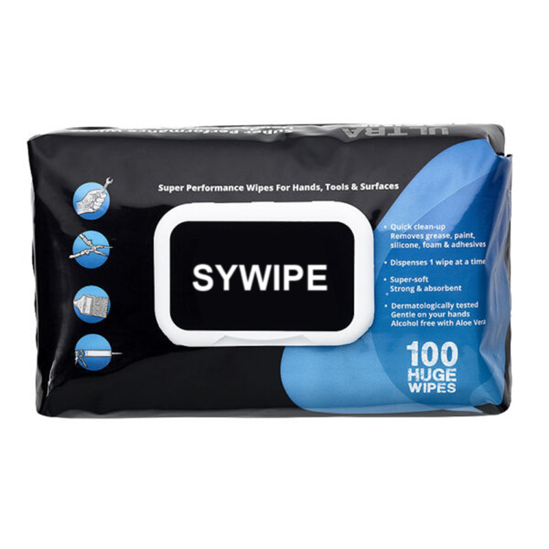 OEM Industrial Hand Wipes Degreaser Wipes-Sywipe