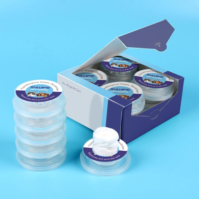 Push Clean Wipes: Portable Pet Deodorizing Wipes for Travel