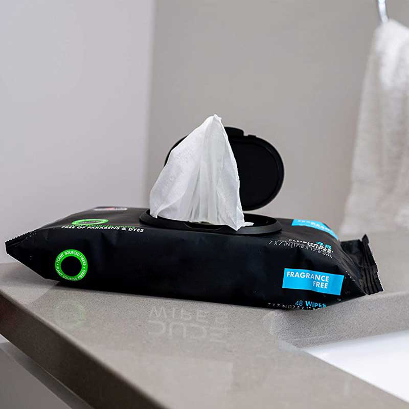 Flushable Toilet Wipes for Adults - 48pk | Bulk Wholesale