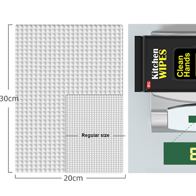 Thick Kitchen Cleaning Wipes - Cuts Grease & Kills Germs