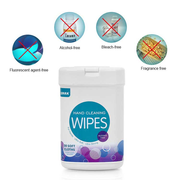 Best Antibacterial Sanitizing Cleaning Hand Wipes Manufacturer