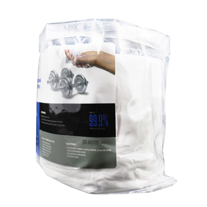 2XL Gym Wipes Refill - Antibacterial Dry & Wet Wipes